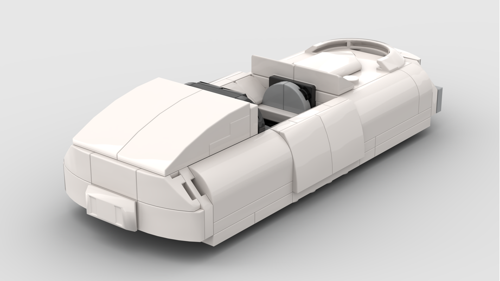 LEGO MOC Lando's Landspeeder by Peethor | Rebrickable - Build with LEGO