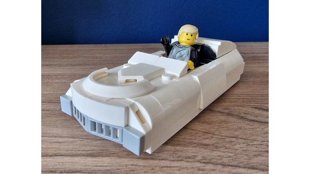 LEGO MOC Lando's Landspeeder by Peethor | Rebrickable - Build with LEGO