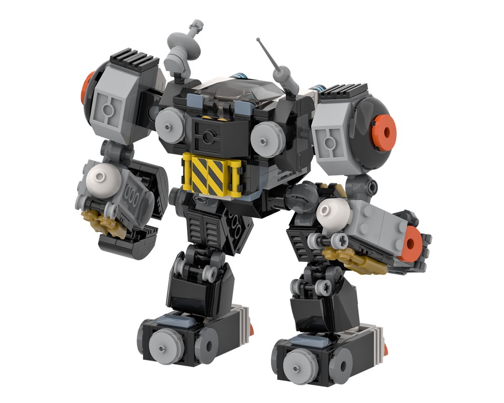 LEGO MOC Advanced Construction Mech by Mech_Error | Rebrickable - Build ...