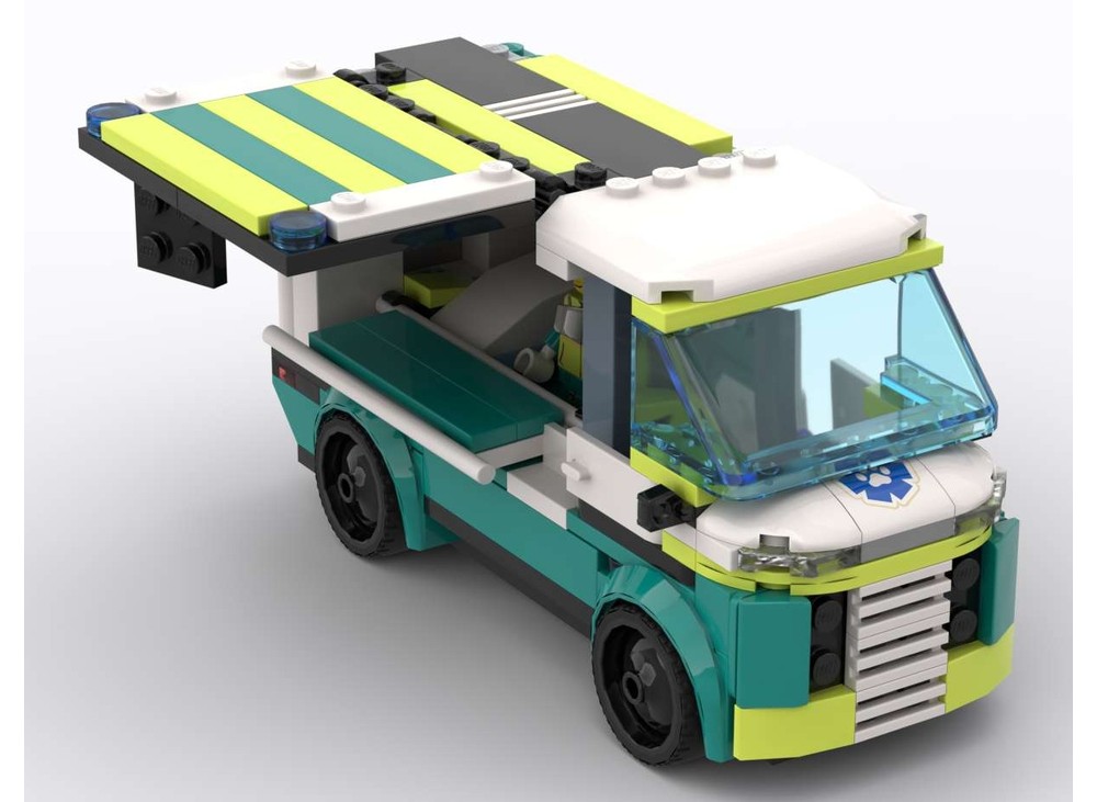 LEGO MOC Ice Cream Truck by Bolle89 | Rebrickable - Build with LEGO