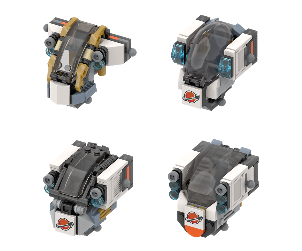 LEGO MOC Add-On Pack: Mech Cockpits - (MOC-190608 Modification) by Mech ...