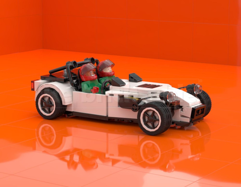 LEGO MOC Caterham (custom) by GEAR-BLOX | Rebrickable - Build with LEGO