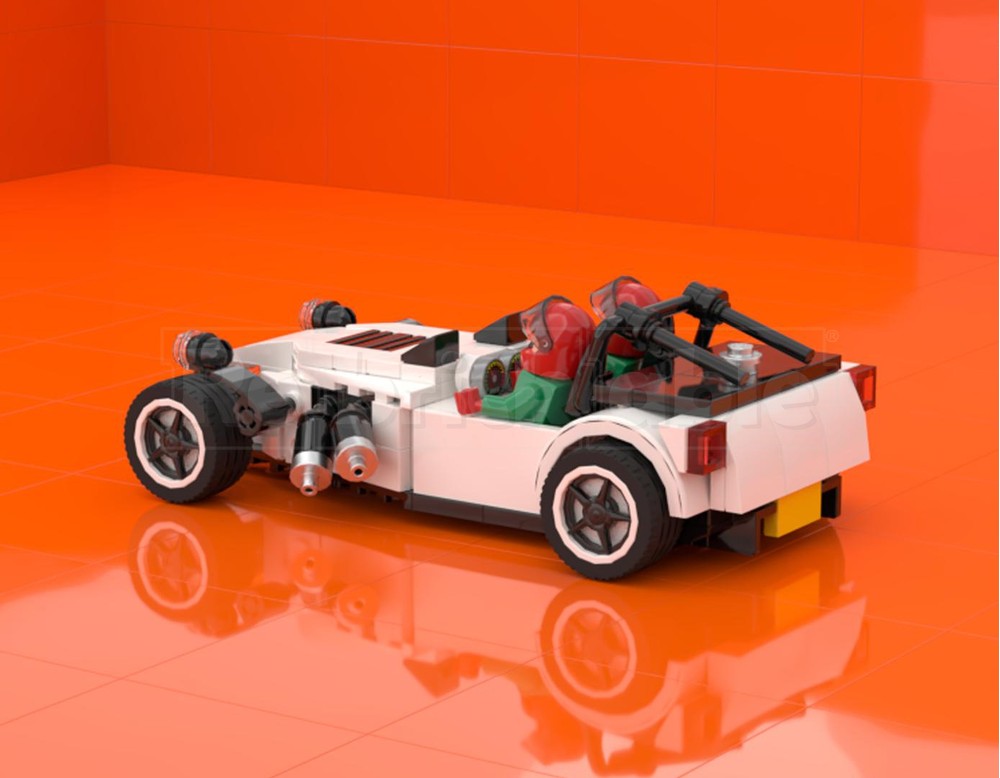 LEGO MOC Caterham (custom) by GEAR-BLOX | Rebrickable - Build with LEGO