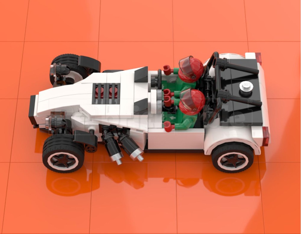 LEGO MOC Caterham (custom) by GEAR-BLOX | Rebrickable - Build with LEGO