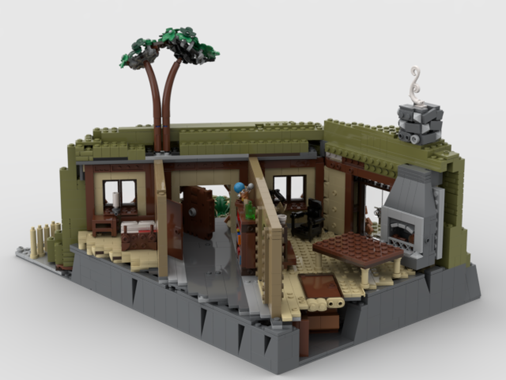 LEGO MOC Lego Bag End Hobbit Hole by PriXard | Rebrickable - Build with ...