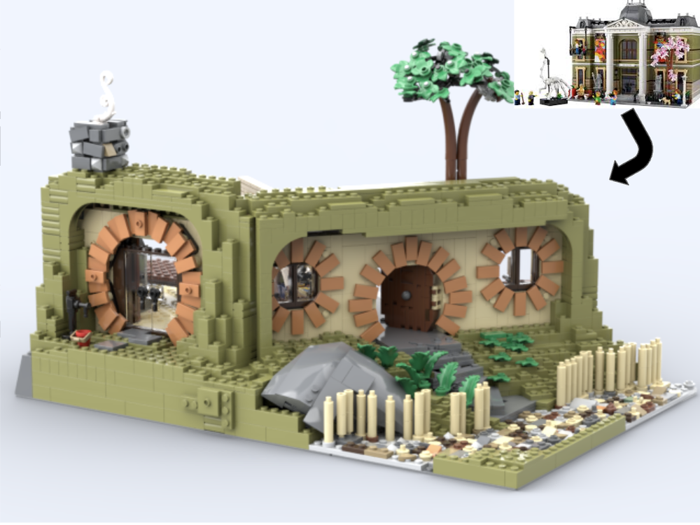 LEGO MOC Lego Bag End Hobbit Hole by PriXard | Rebrickable - Build with ...