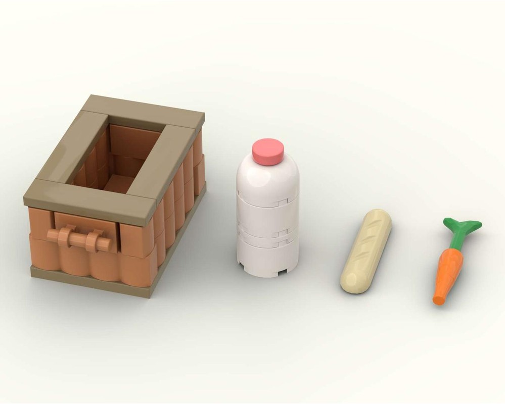 LEGO MOC Alternate Vespa 125 Crate with Groceries by EmperorMango ...