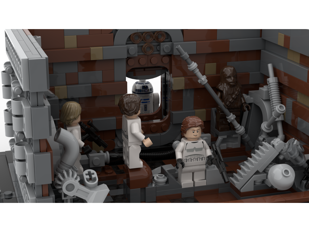 LEGO MOC Opening Door for Death Star trash compactor by draugmot ...