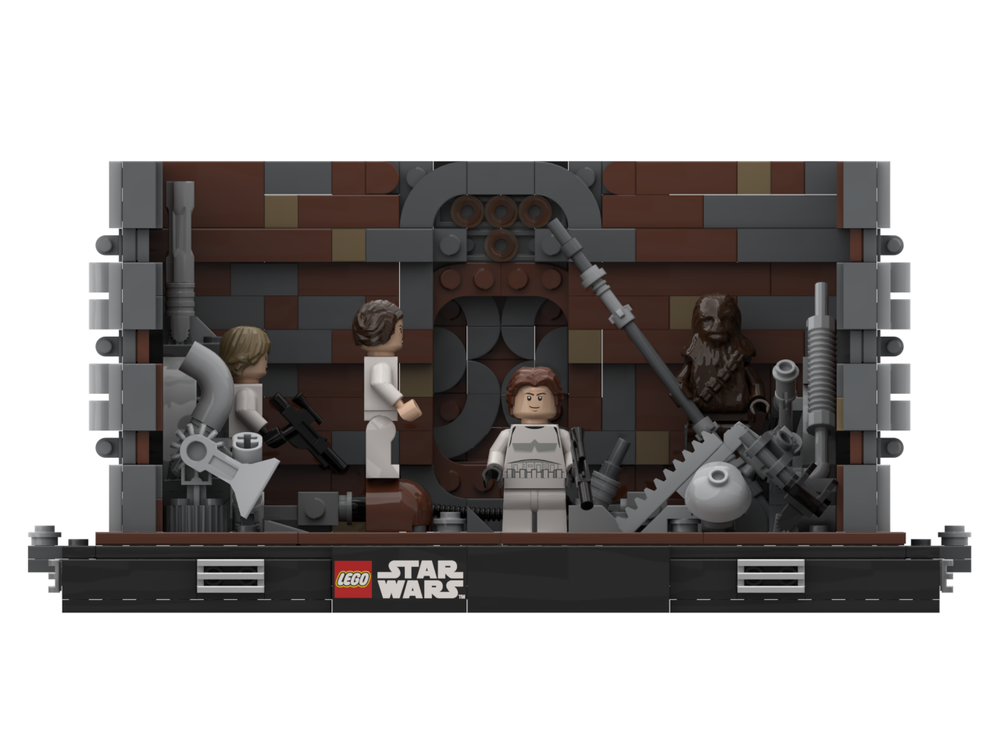 LEGO MOC Opening Door for Death Star trash compactor by draugmot ...