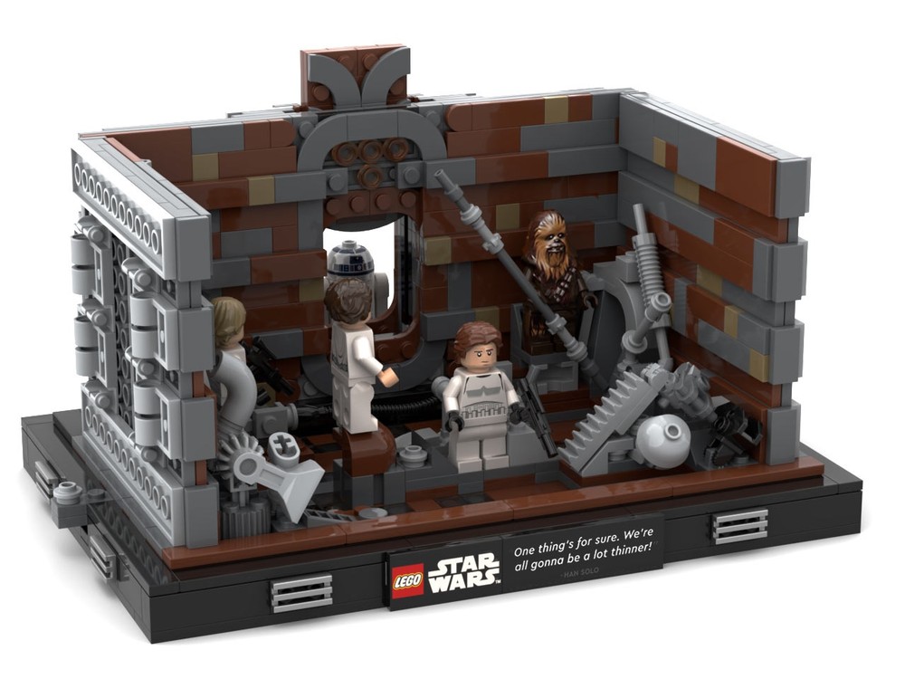 LEGO MOC Opening Door for Death Star trash compactor by draugmot ...