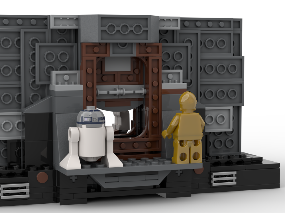 LEGO MOC Opening Door for Death Star trash compactor by draugmot ...