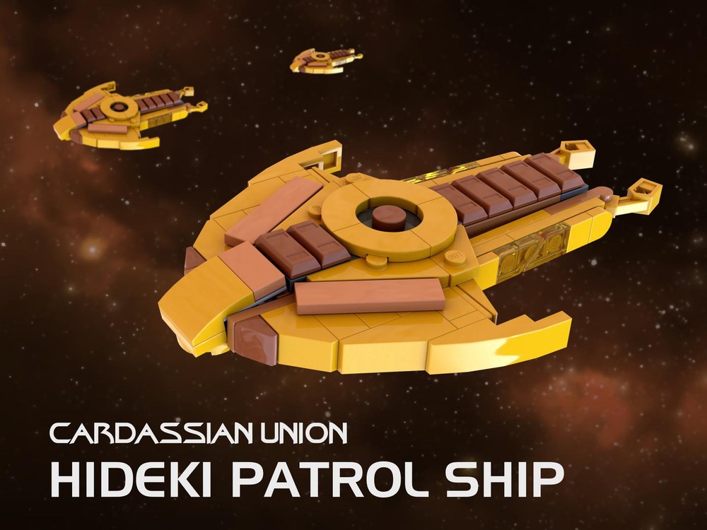 LEGO MOC Cardassian Hideki Patrol Ship, Star Trek by RDE260 ...
