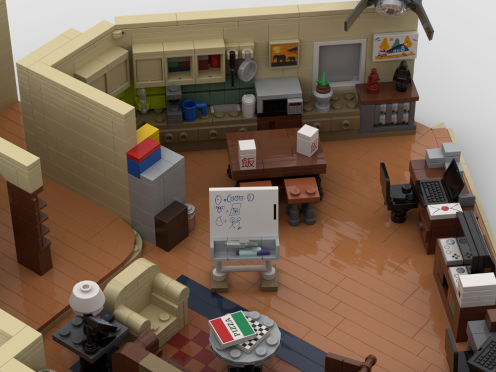 LEGO MOC-214842 The Big Bang Theory UCS Bundle by Bricckoli ...