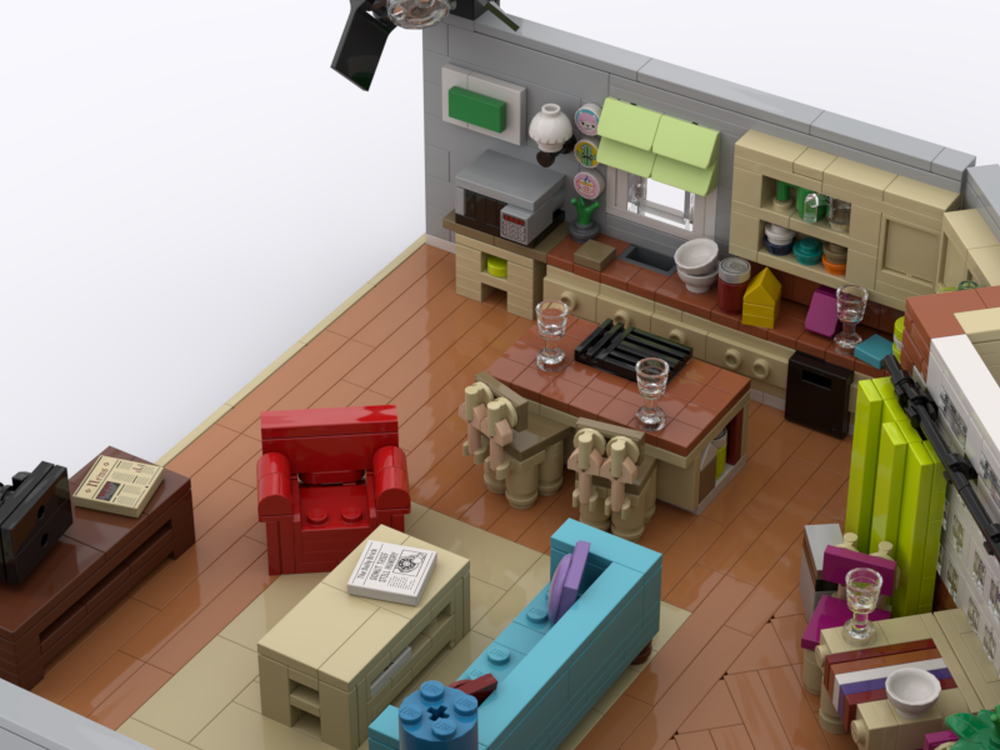 LEGO MOC The Big Bang Theory UCS Bundle by Bricckoli | Rebrickable ...