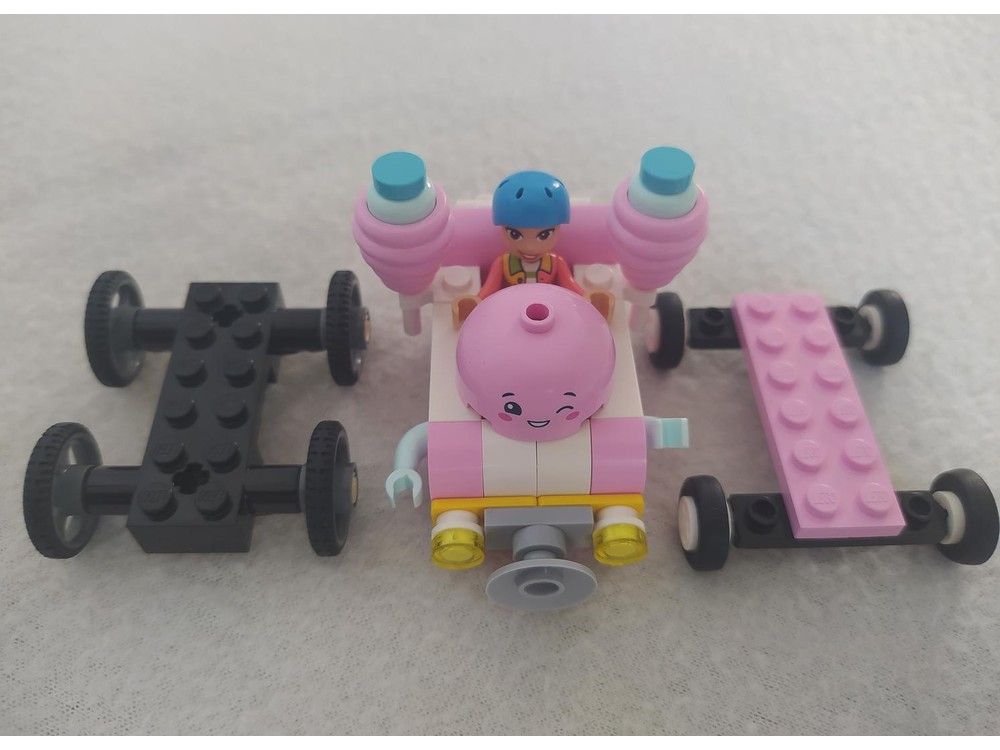 LEGO MOC 42643 Cotton Candy Racer by thekitchenscientist | Rebrickable ...