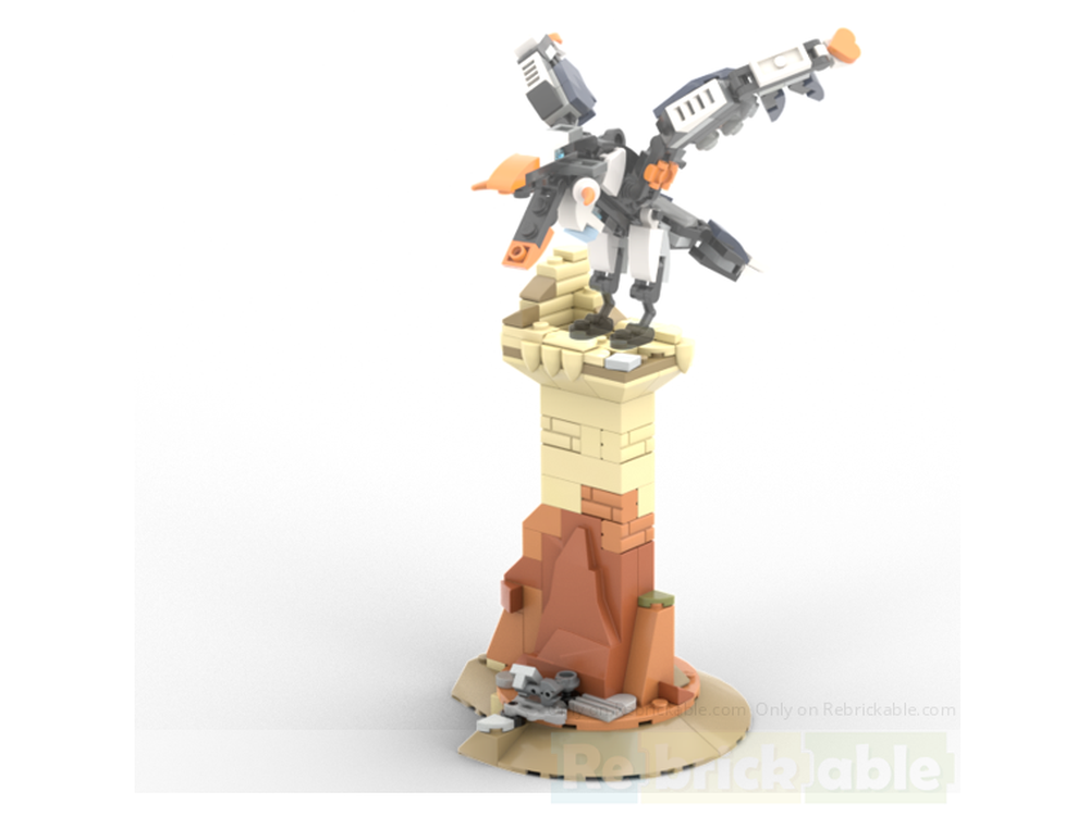 LEGO MOC Display for Glinthawk (from Horizon) by Pablow030 ...