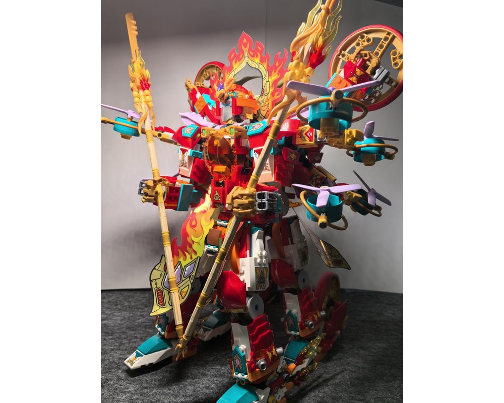 LEGO MOC NEZHA MECHA （ 2x80057 sets） by uminuo | Rebrickable - Build ...