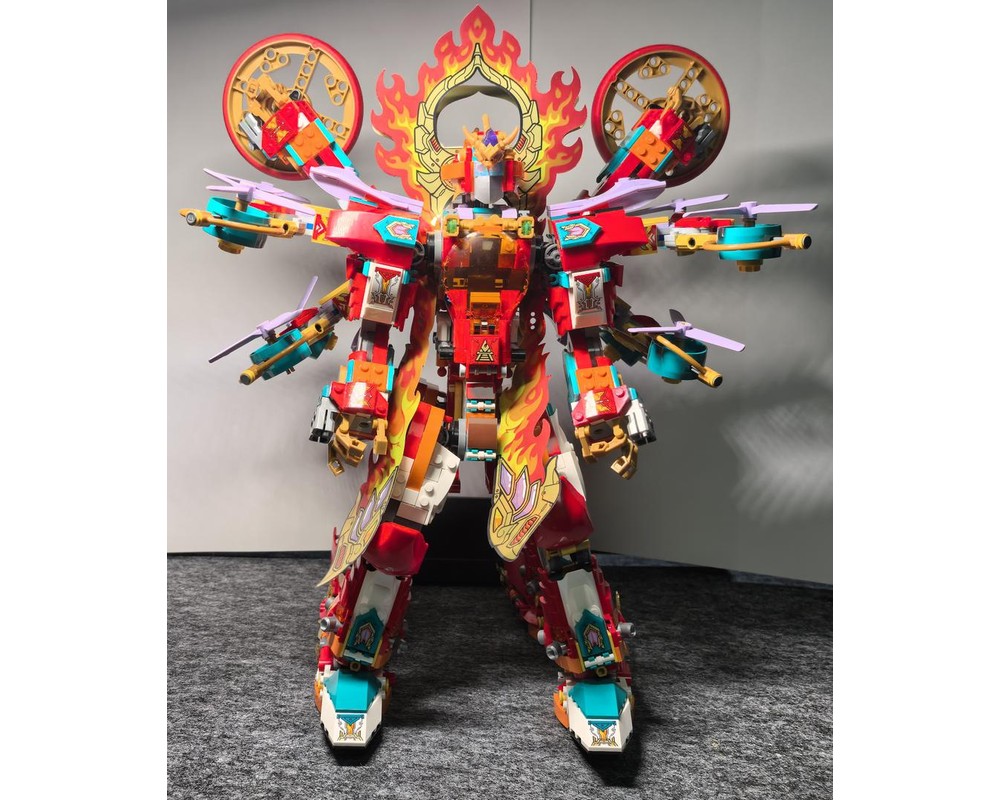 LEGO MOC NEZHA MECHA （ 2x80057 sets） by uminuo | Rebrickable - Build ...