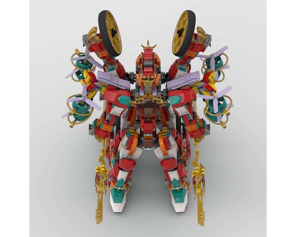 LEGO MOC NEZHA MECHA （ 2x80057 sets） by uminuo | Rebrickable - Build ...