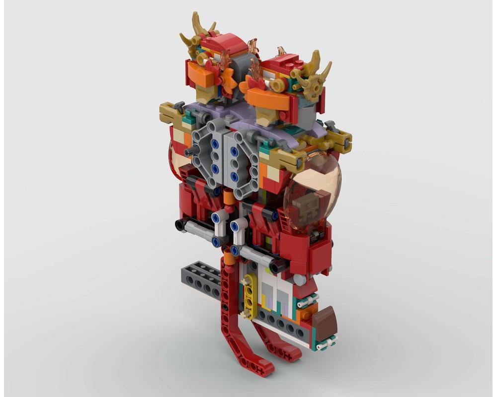 LEGO MOC NEZHA MECHA （ 2x80057 sets） by uminuo | Rebrickable - Build ...