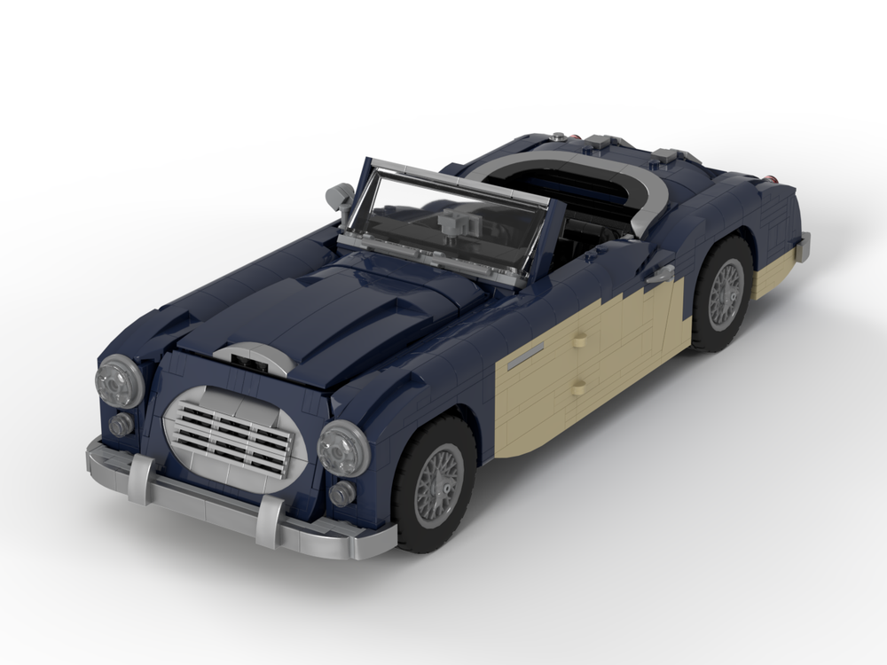 LEGO MOC Austin Healey 3000 Mk1 (dark blue over tan) by Linse ...