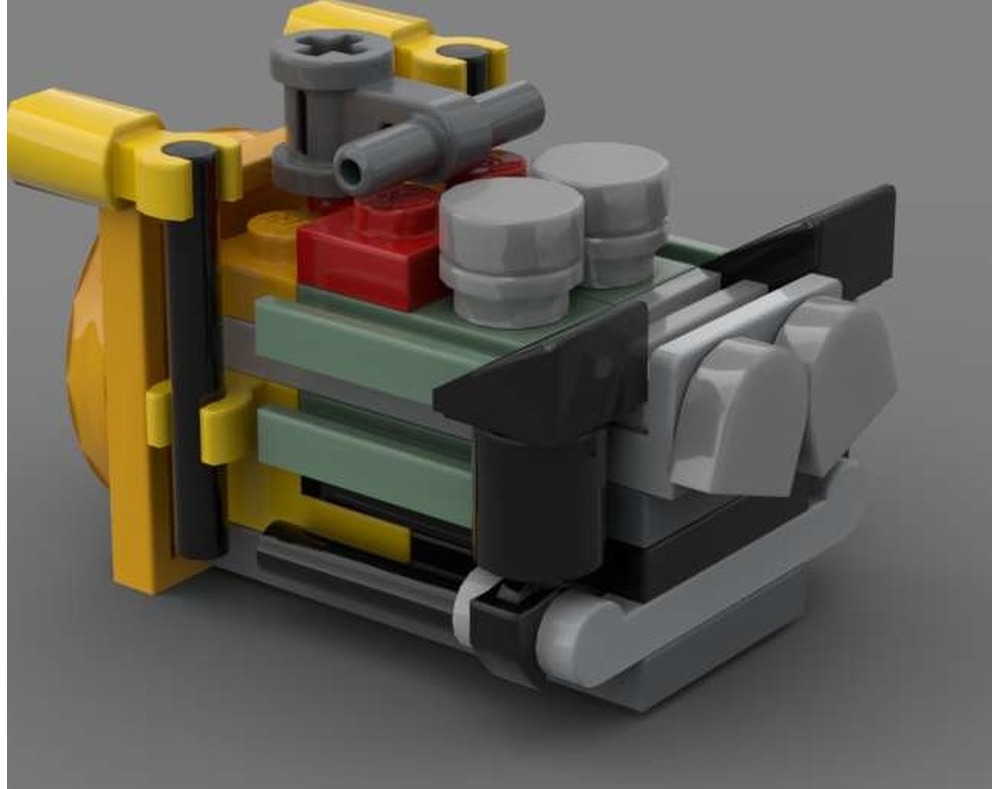 LEGO MOC Chrysler A57 Multibank Engine 1941 by Brick Industries ...