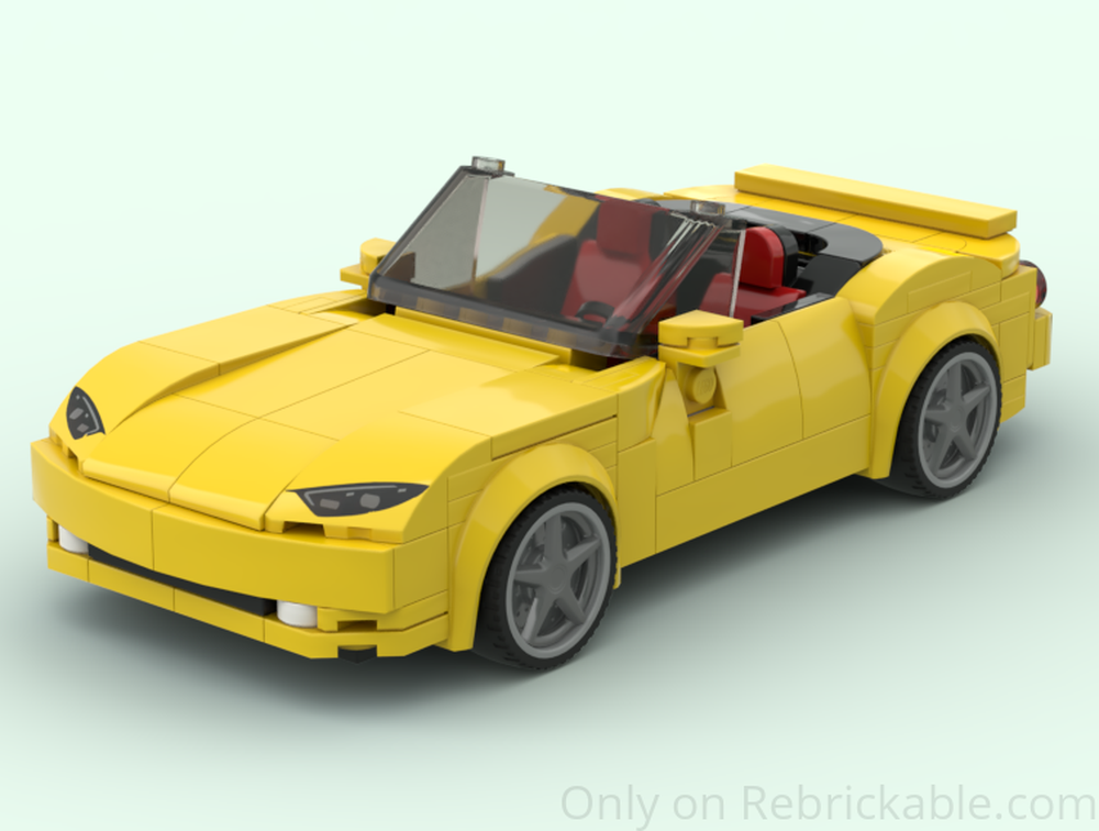 LEGO MOC 2002 Mazda MX-5 Miata NB by ac-bricks | Rebrickable - Build ...