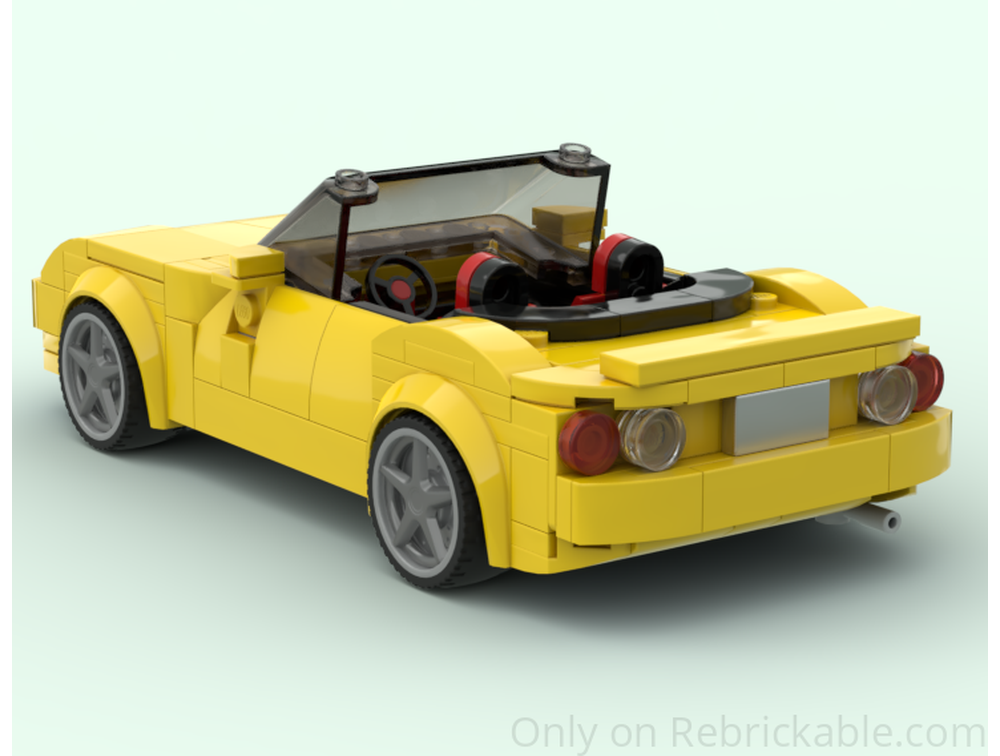 LEGO MOC 2002 Mazda MX-5 Miata NB by ac-bricks | Rebrickable - Build ...
