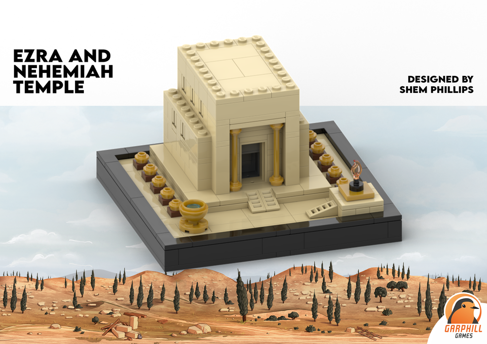 LEGO MOC Ezra and Nehemiah Temple by shemgarphill | Rebrickable - Build ...