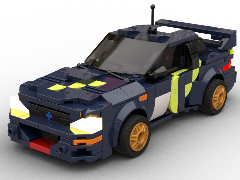 LEGO MOC Subaru Impreza'98 CHINA Rally / McRae's Impreza S5 R19WRC ...