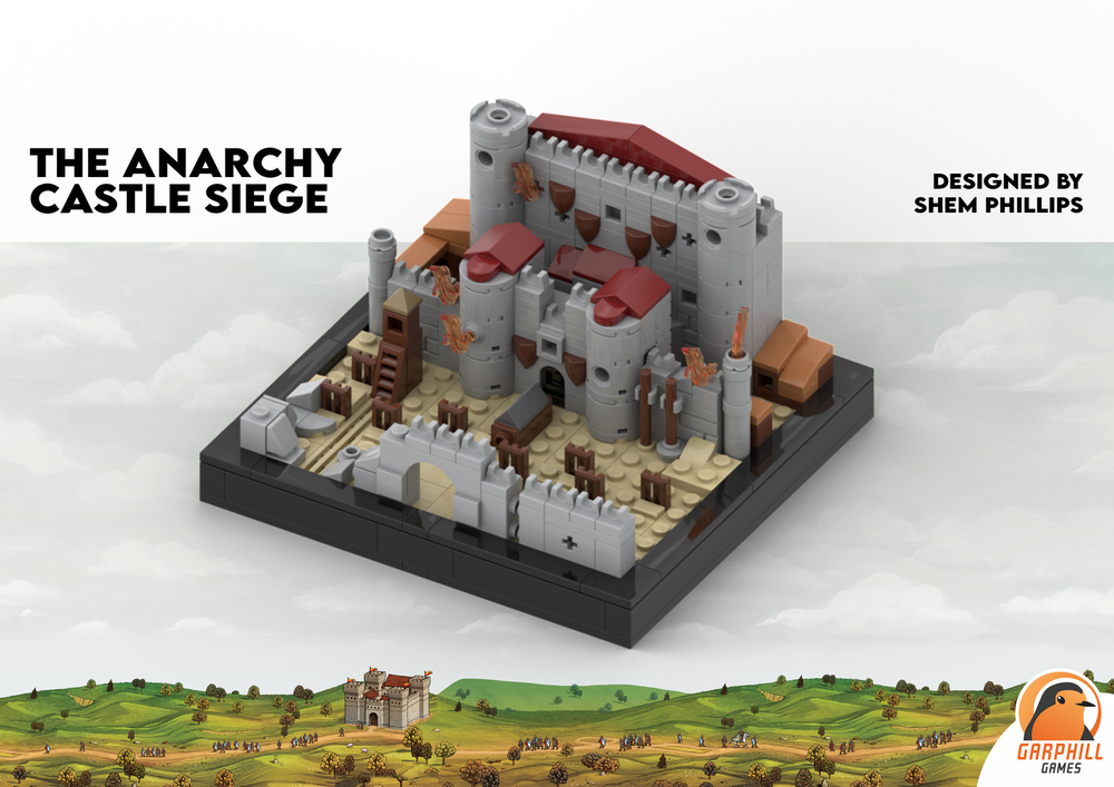 LEGO MOC The Anarchy Castle Siege by shemgarphill | Rebrickable - Build ...
