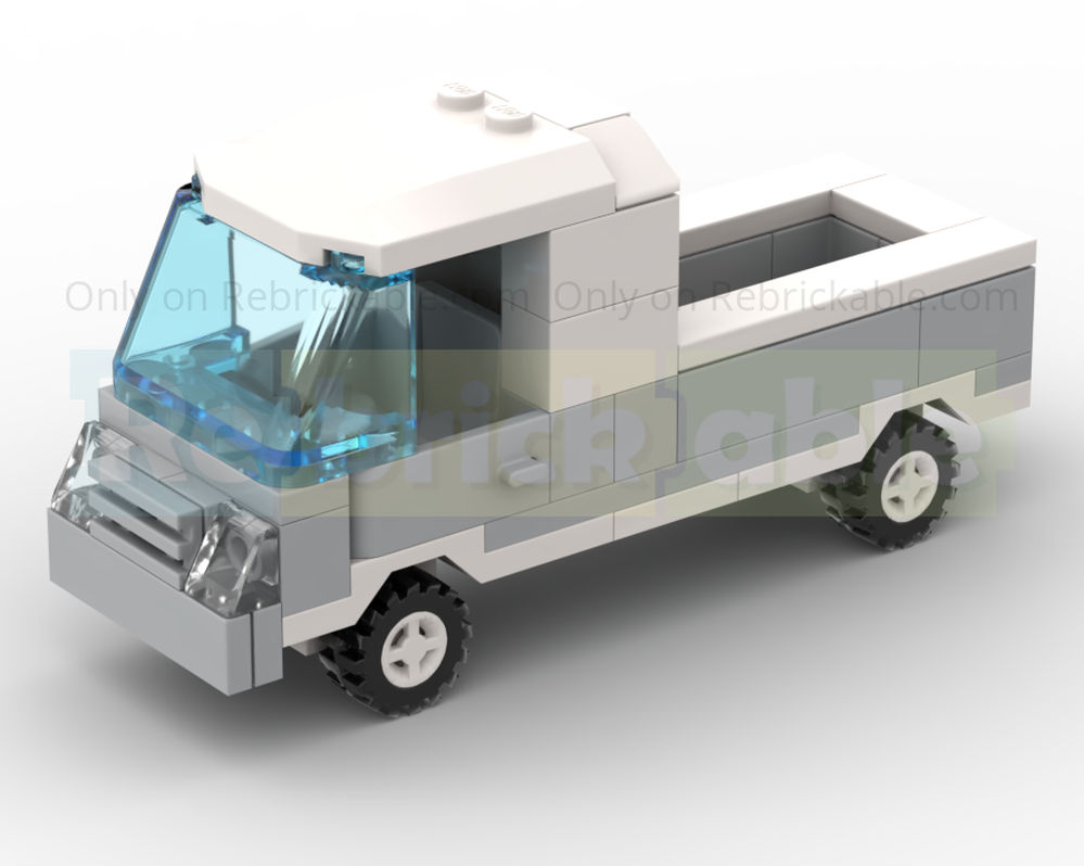 LEGO MOC Mini Truck by MB MocWorks | Rebrickable - Build with LEGO