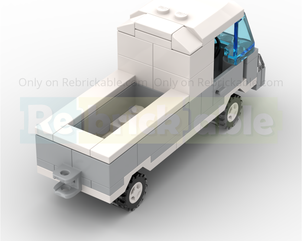 LEGO MOC Mini Truck by MB MocWorks | Rebrickable - Build with LEGO