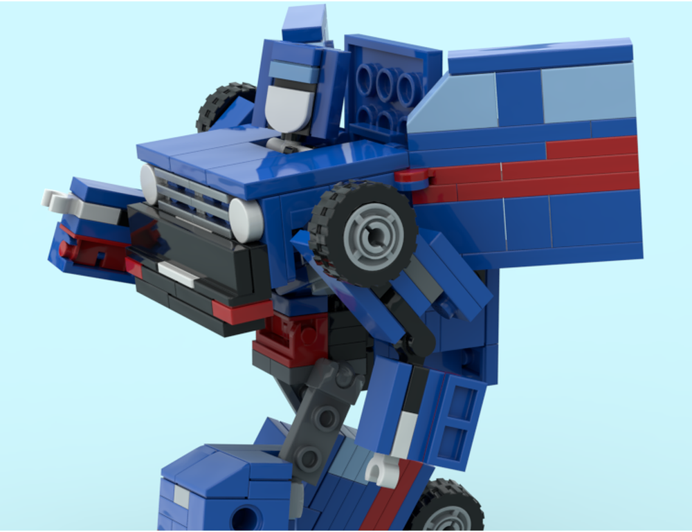 LEGO MOC transformers skids G1 by grosnoob51 | Rebrickable - Build with ...