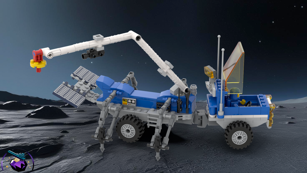 LEGO MOC Canadarm truck - Neo Classic Space by APnForge | Rebrickable ...