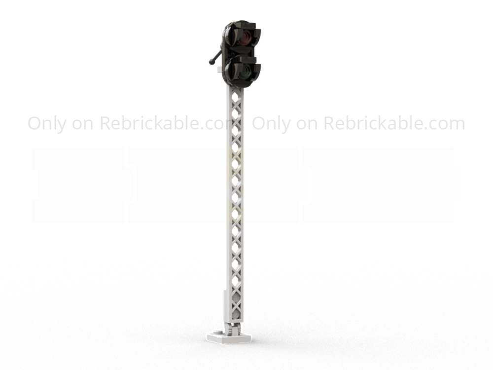 LEGO MOC Train Signal nr 2 by Christoffer.Behrens | Rebrickable - Build ...
