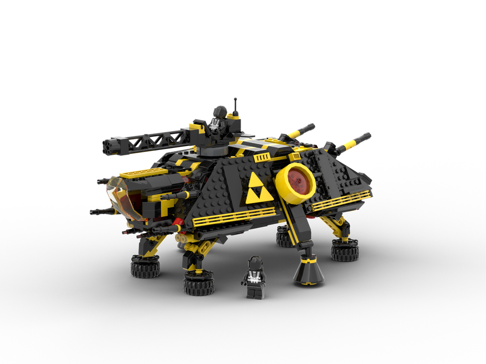 LEGO MOC-214920 Blacktron AT-TE Alt Build 10355 by Camobricktape ...