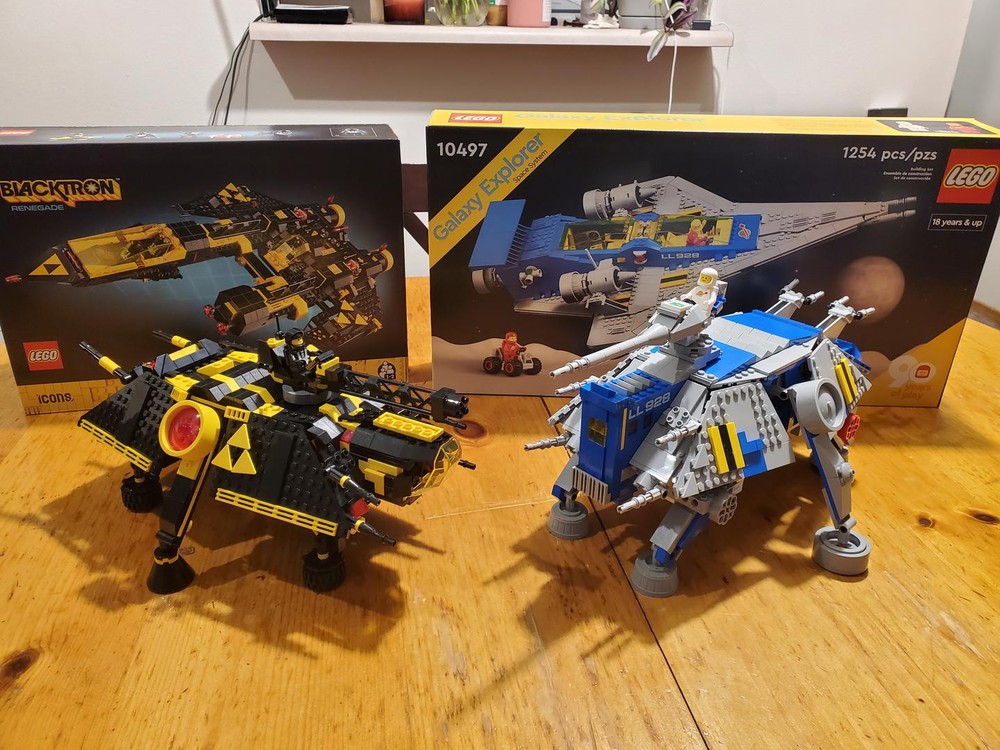 LEGO MOC-214920 Blacktron AT-TE Alt Build 10355 by Camobricktape ...