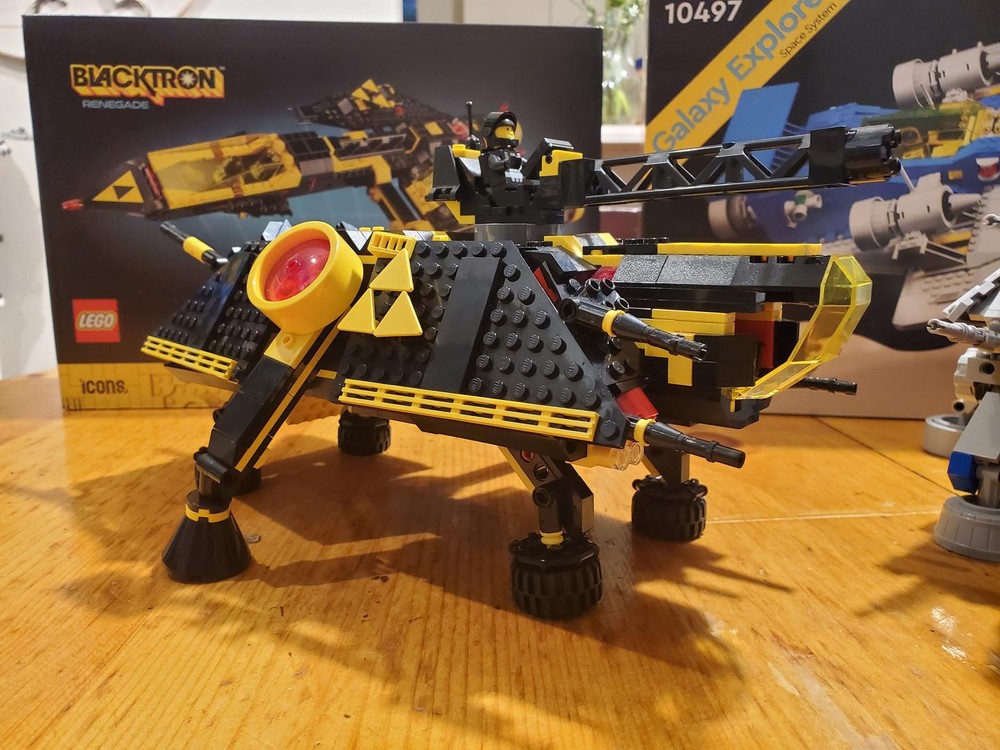 LEGO MOC-214920 Blacktron AT-TE Alt Build 10355 by Camobricktape ...
