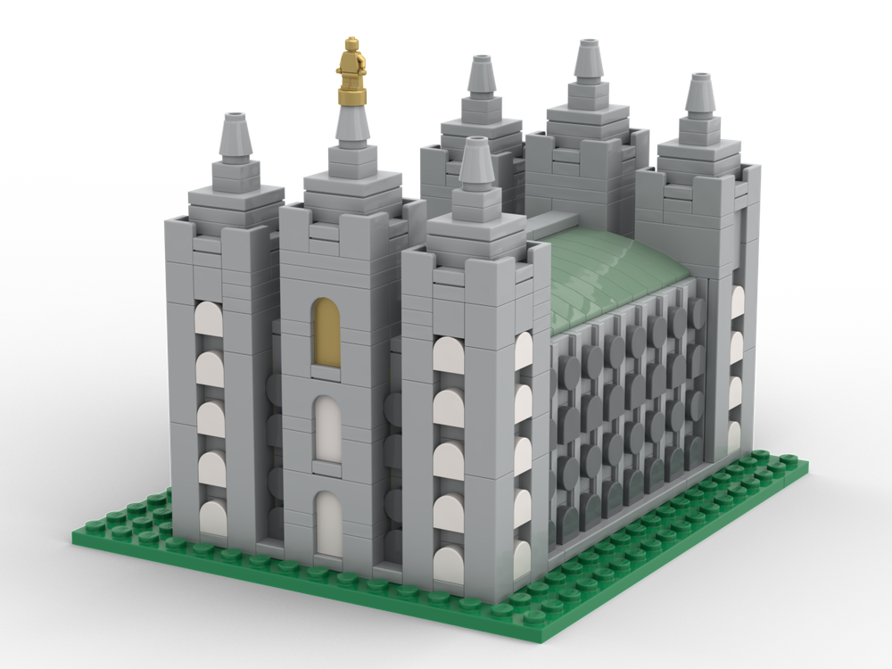 LEGO MOC-214929 Salt Lake Temple by Sir BuildsALot | Rebrickable ...