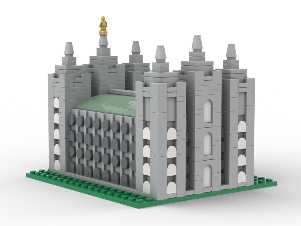 LEGO MOC-214929 Salt Lake Temple by Sir BuildsALot | Rebrickable ...