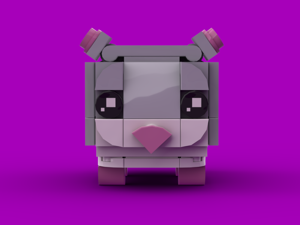 LEGO MOC Hamster by B0N3SC4Rbuilds | Rebrickable - Build with LEGO