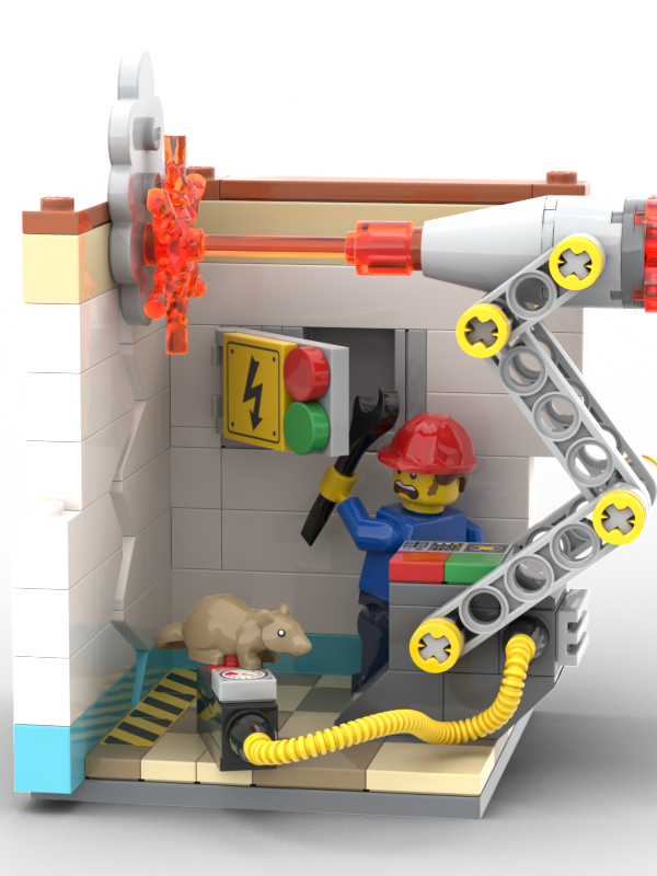 LEGO MOC Meanwhile, in the Laser Lab... by AntOrman | Rebrickable ...