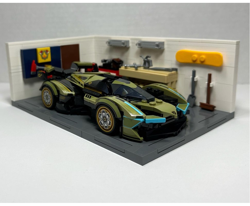 LEGO MOC Speed Champions Display Garage by metalman.bricks ...