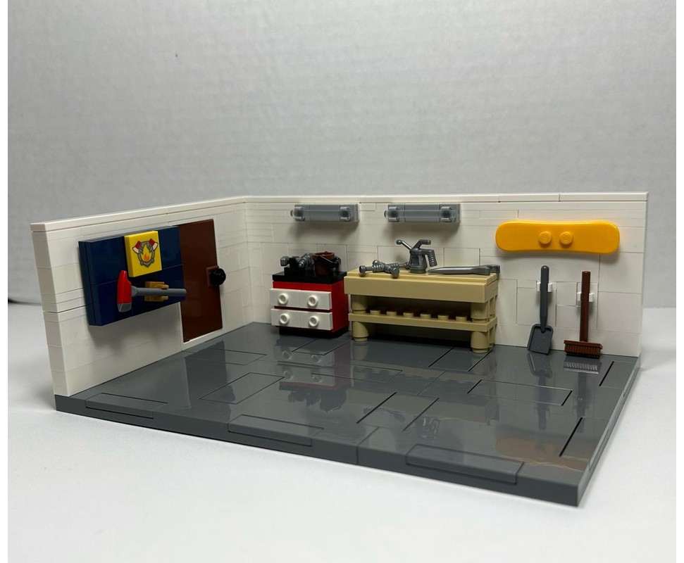 LEGO MOC Speed Champions Display Garage by metalman.bricks ...