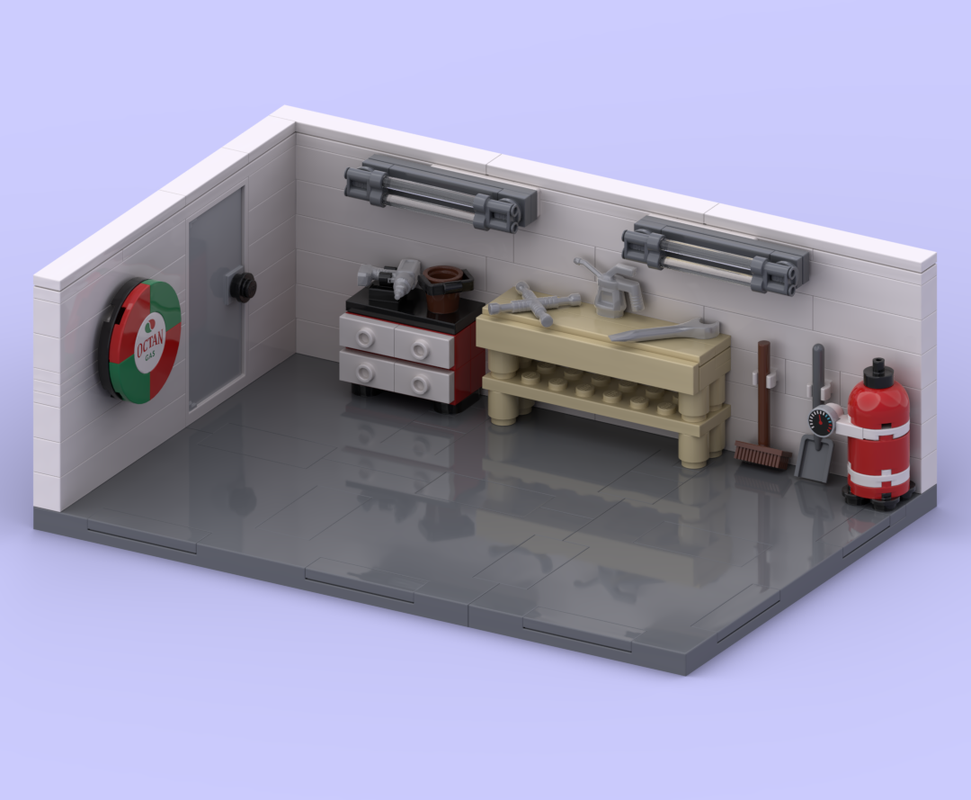 LEGO MOC Speed Champions Display Garage by metalman.bricks ...