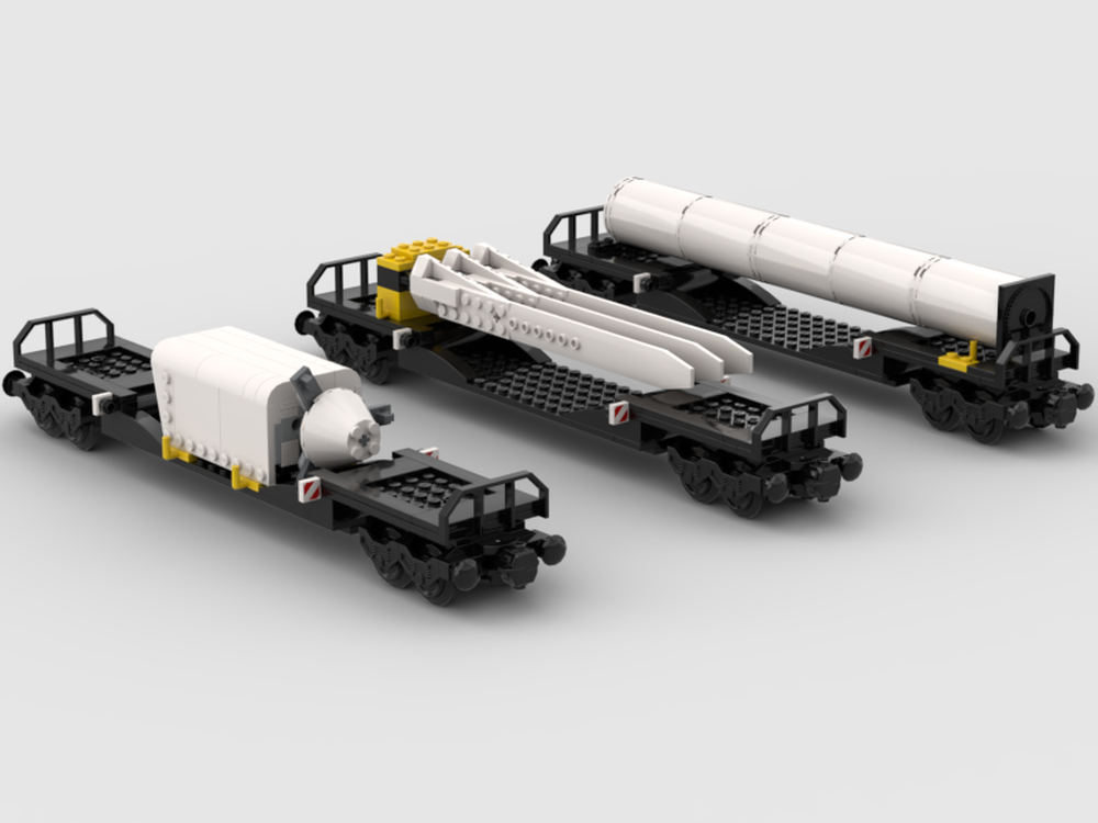 LEGO MOC 6W 7747 Windmill Transport goes on rail by TECHNICer83 ...