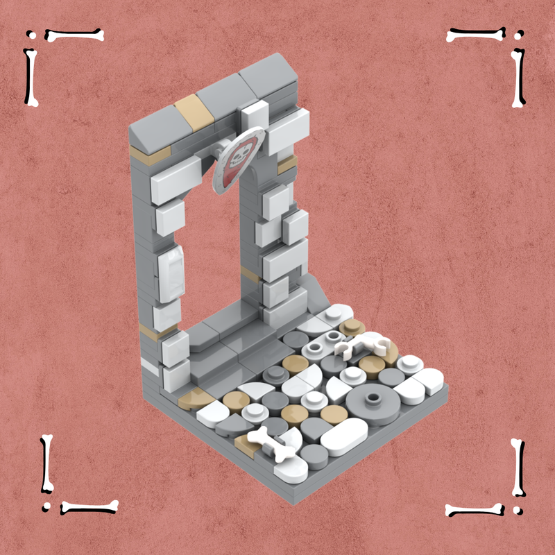 LEGO MOC Dungeon Entrance by Pepestudss | Rebrickable - Build with LEGO