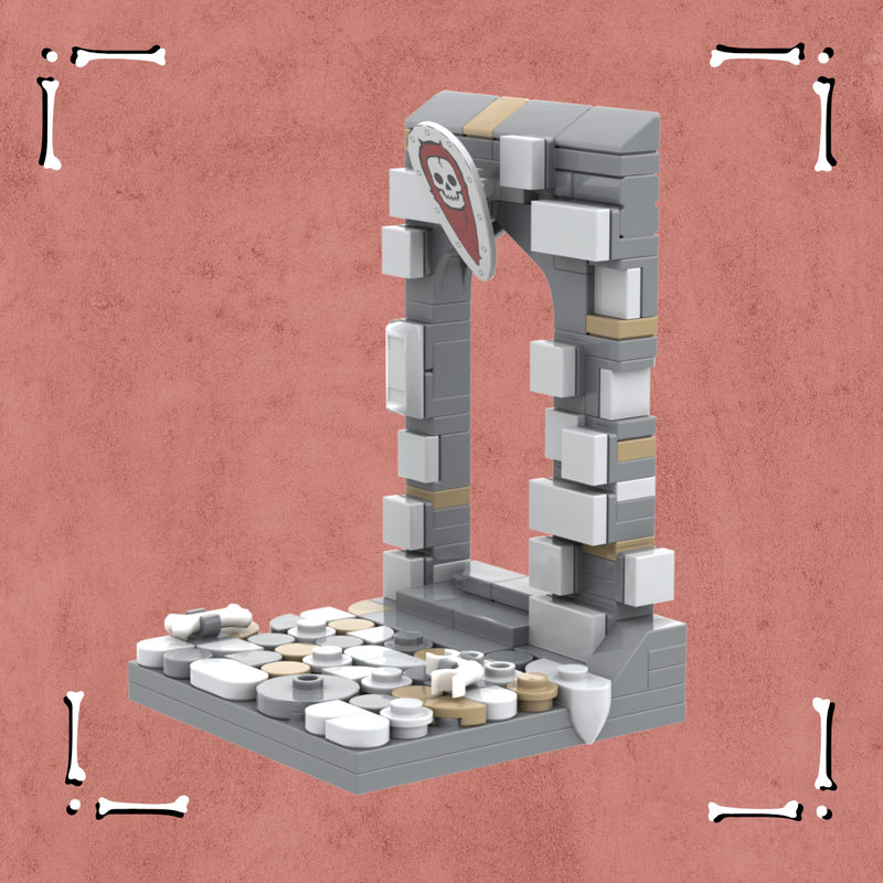 LEGO MOC Dungeon Entrance by Pepestudss | Rebrickable - Build with LEGO