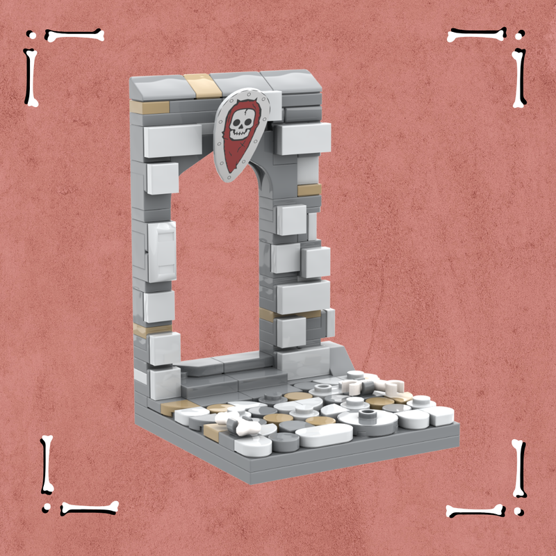 LEGO MOC Dungeon Entrance by Pepestudss | Rebrickable - Build with LEGO